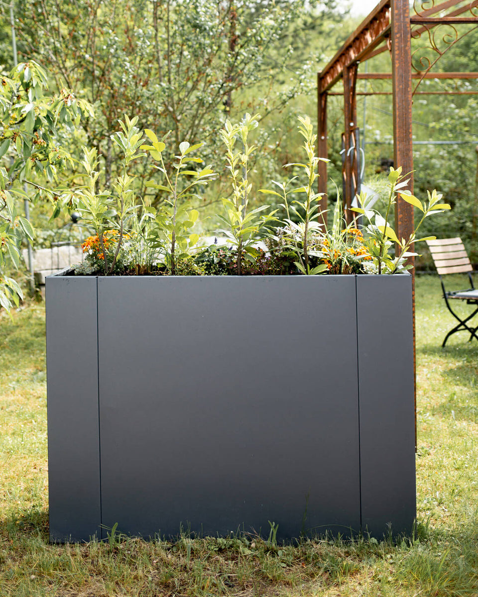 Modernes Hochbeet aus Metall online kaufen | ELEO Garten